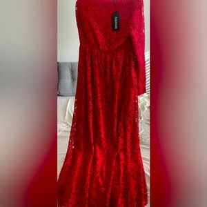kabayare fashion | Dresses | Kabayare Fashion Brand New Red Maxi Dress ...